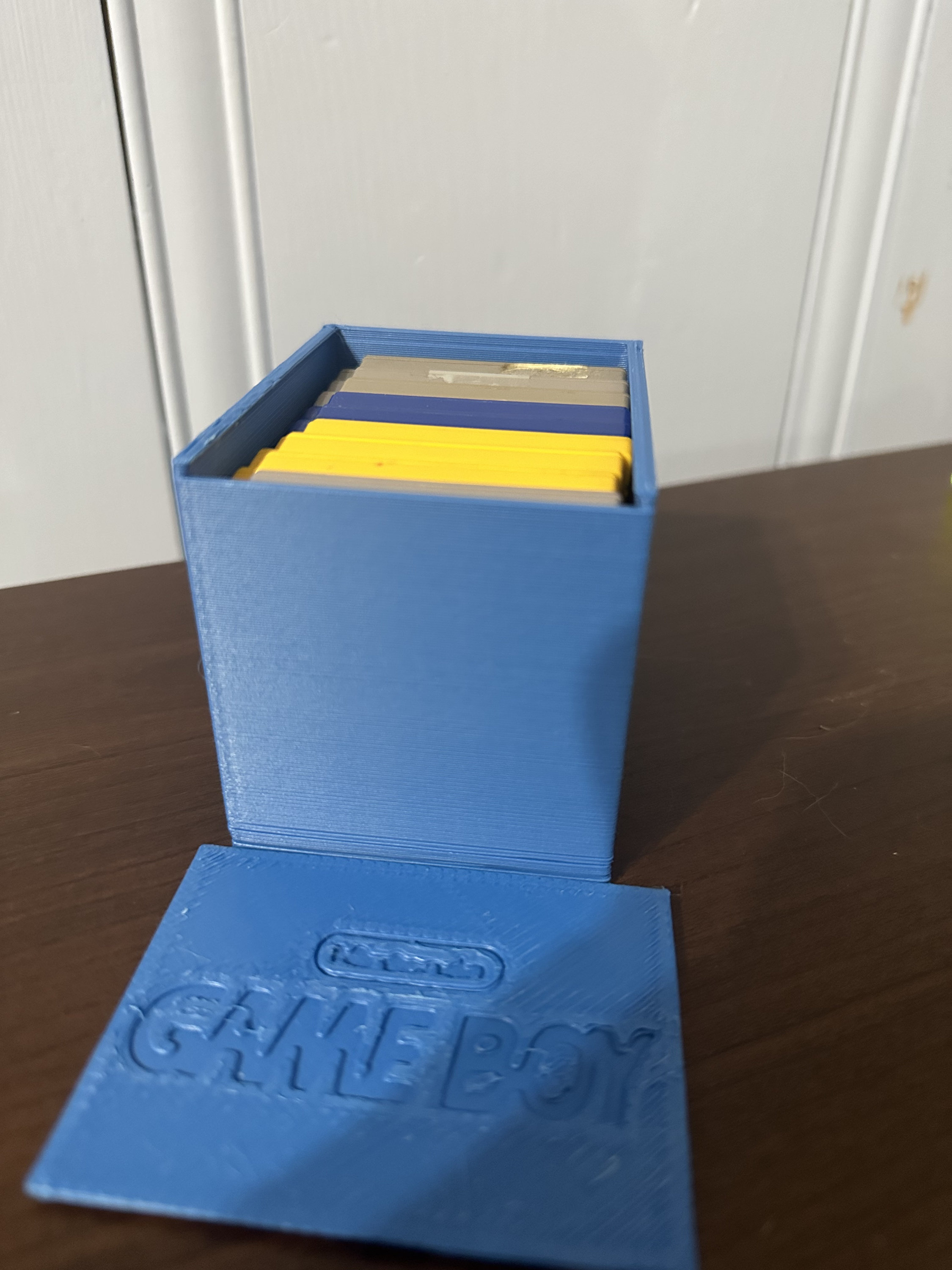 Dust Free Gameboy Game Holder. fully Enclosed and Stackable Game ...