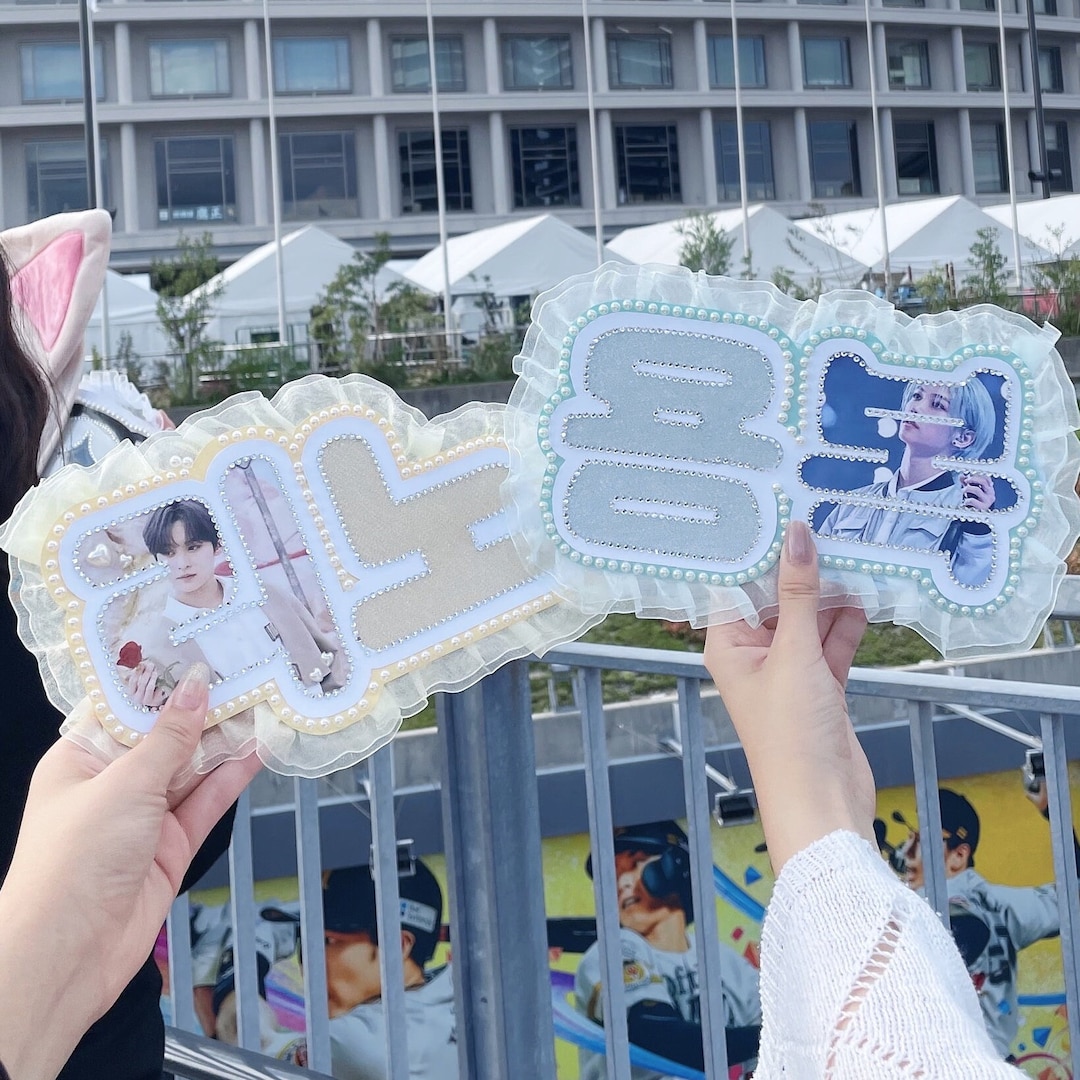 Kpop Custom Banner K-pop Name and Picture Sign With Korean - Etsy UK