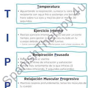 DBT Dialectical Behavioral Therapy- Distress Tolerance TIPP Skill ...