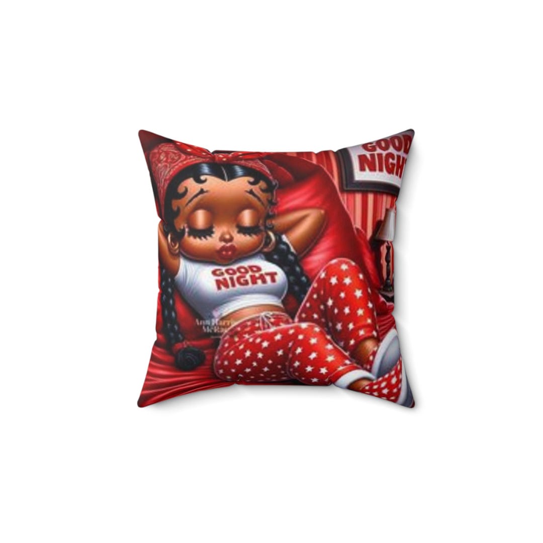 Betty Boop Cozy Good Night Pillow - Pillows - Etsy