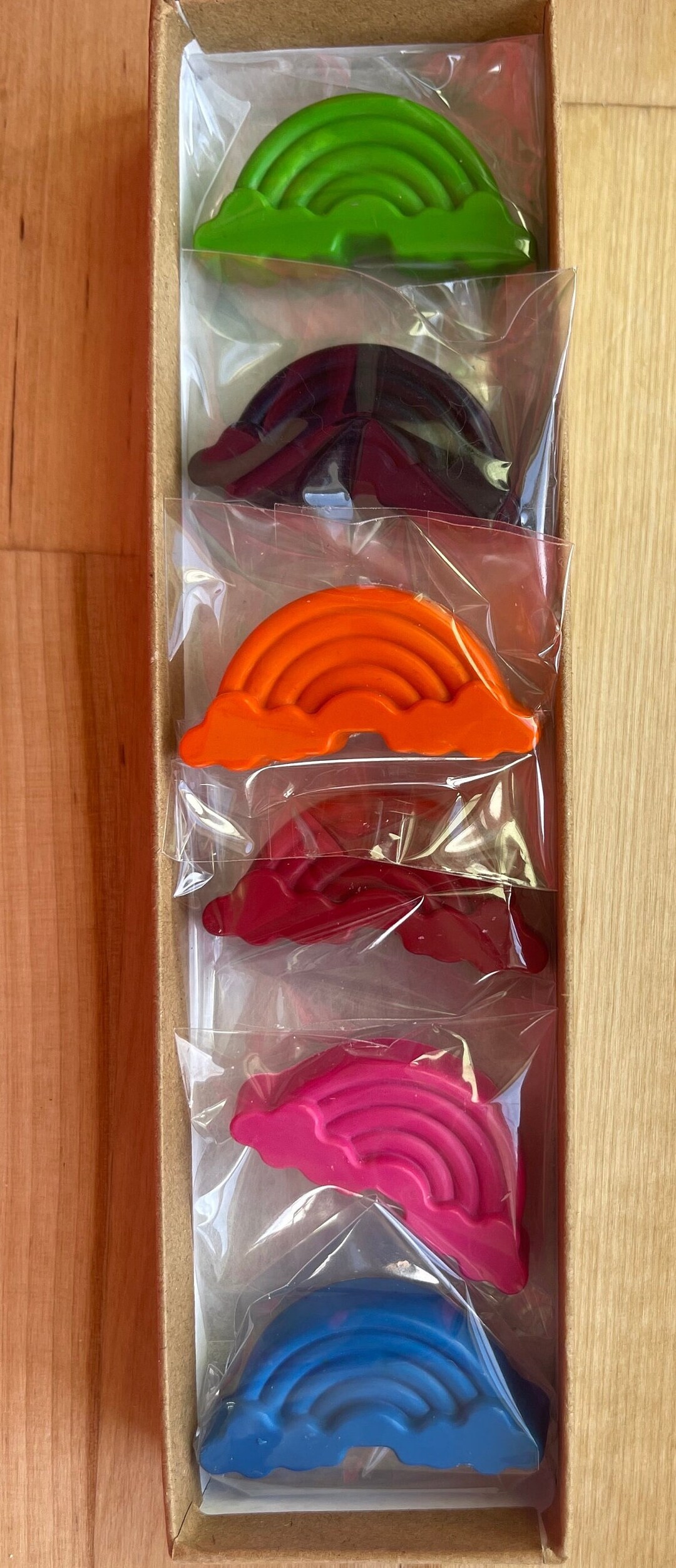 Rainbow Crayons, Crayon Gift Set, Party Favor, Kids Gifts, Easter ...