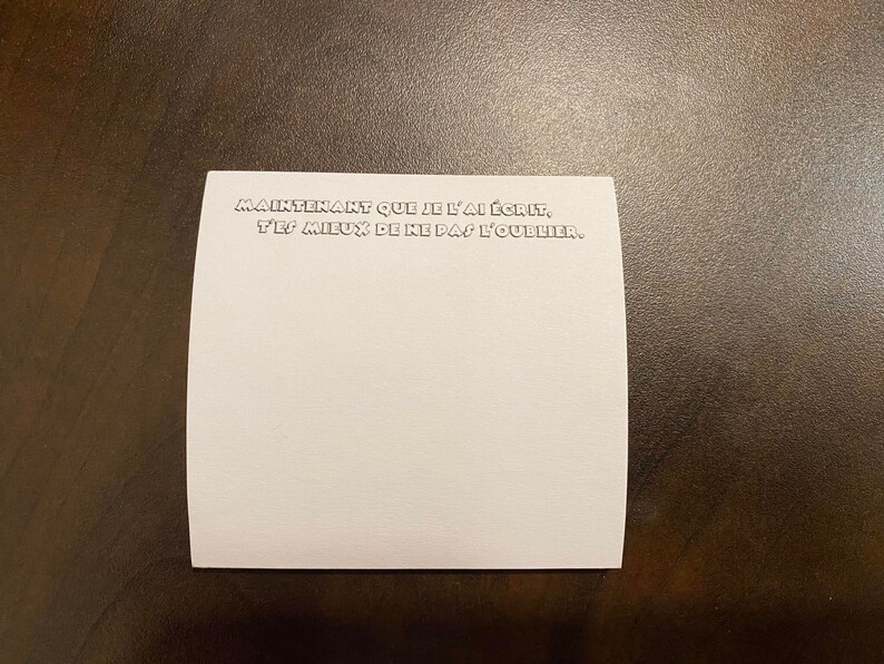 Funny Post-it. Humorous Post-it. Funny Gift. Valentine Gift. Colleague ...