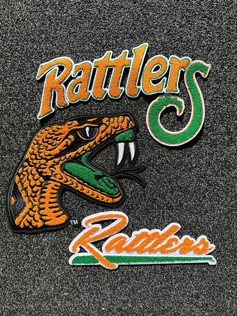 FAMU Rattler Mascot Chenille Patch - Etsy