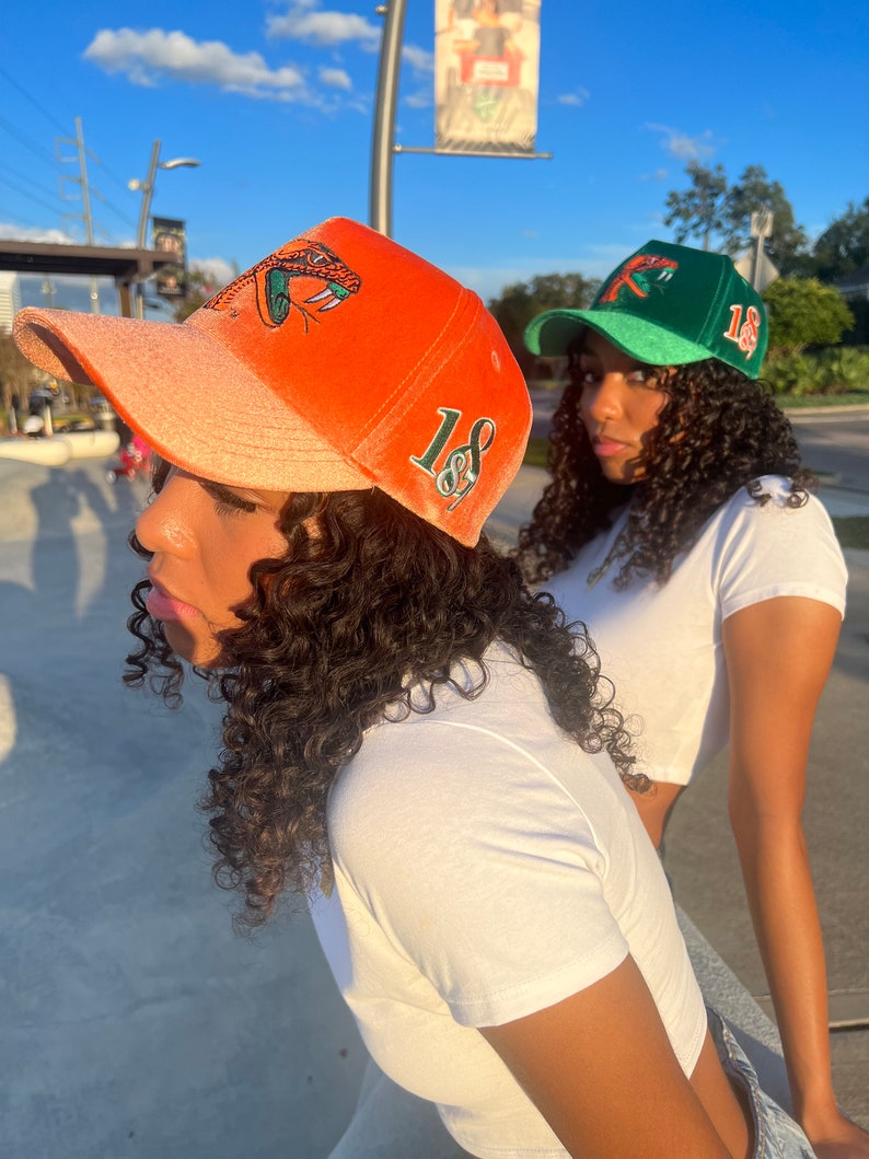 FAMU Velvet Retro Hat - Etsy