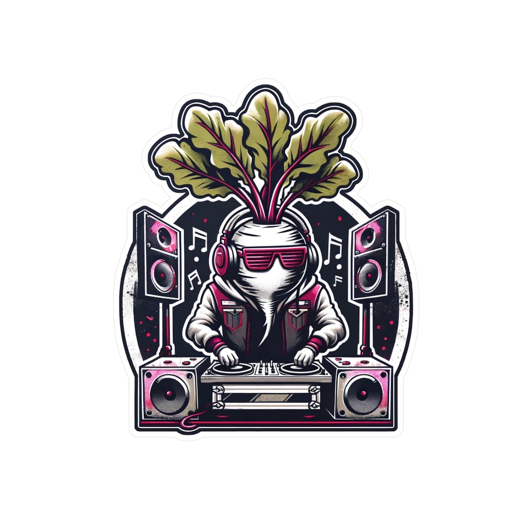 DJ Beet Beats Vinyl Decal - Etsy