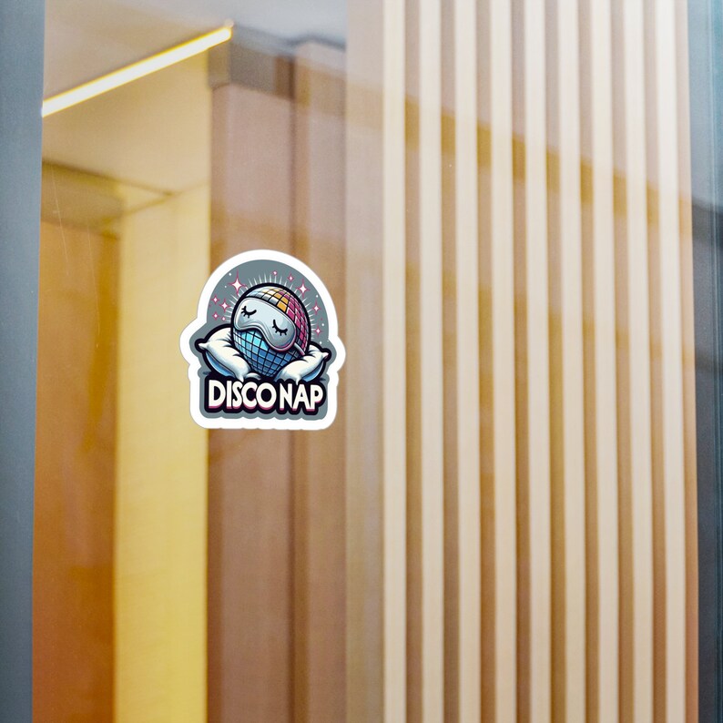 Disco Nap Vinyl Decal - Etsy