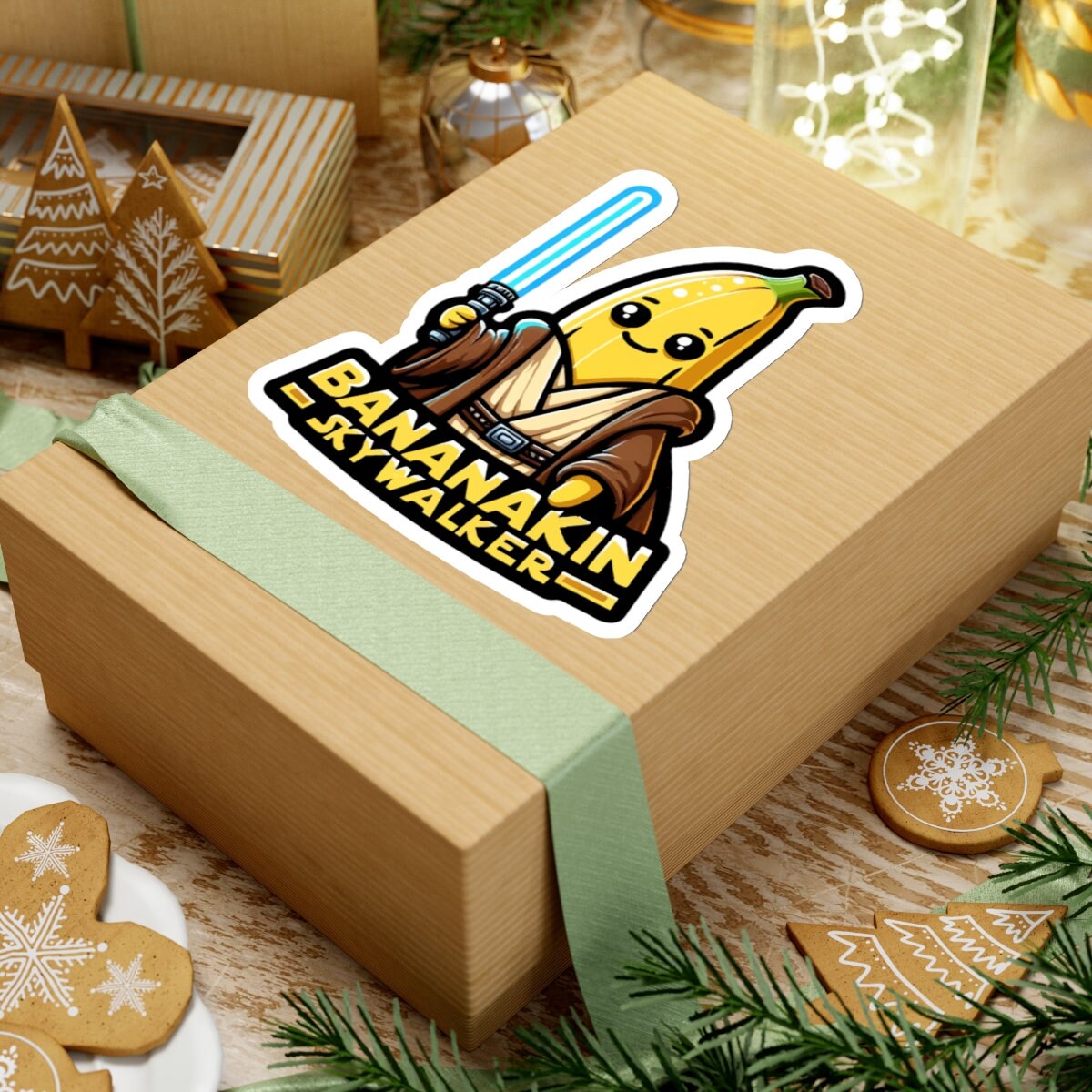 Bananakin Skywalker - Star Wars Anakin Skywalker Parody Sticker - Etsy