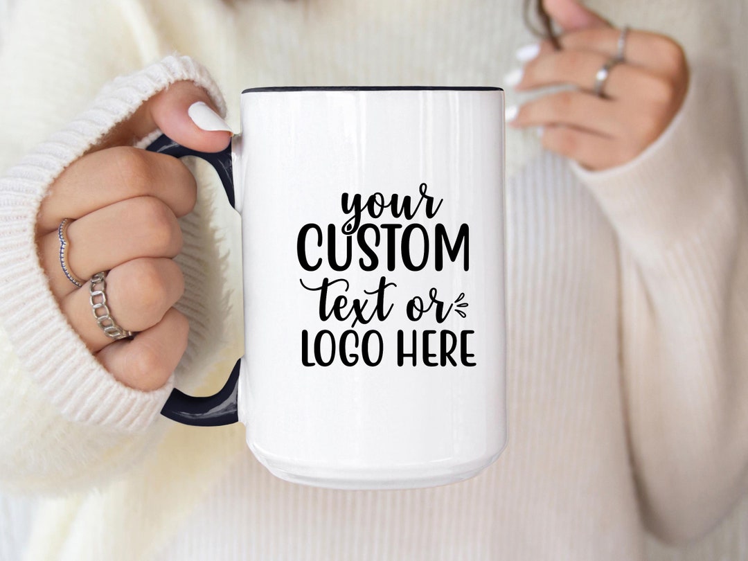 Custom Logo Mug: Personalized Team Gifts, Employee Appreciation - Etsy
