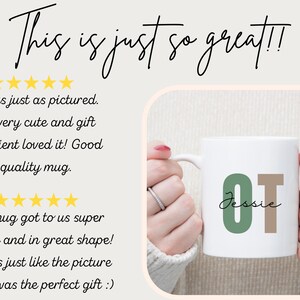 Occupational Therapy Mug,custom OT Coffee Mug,ot Gift Ideas, Graduation ...