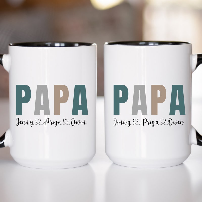 Handmade Cups for Papa - Etsy