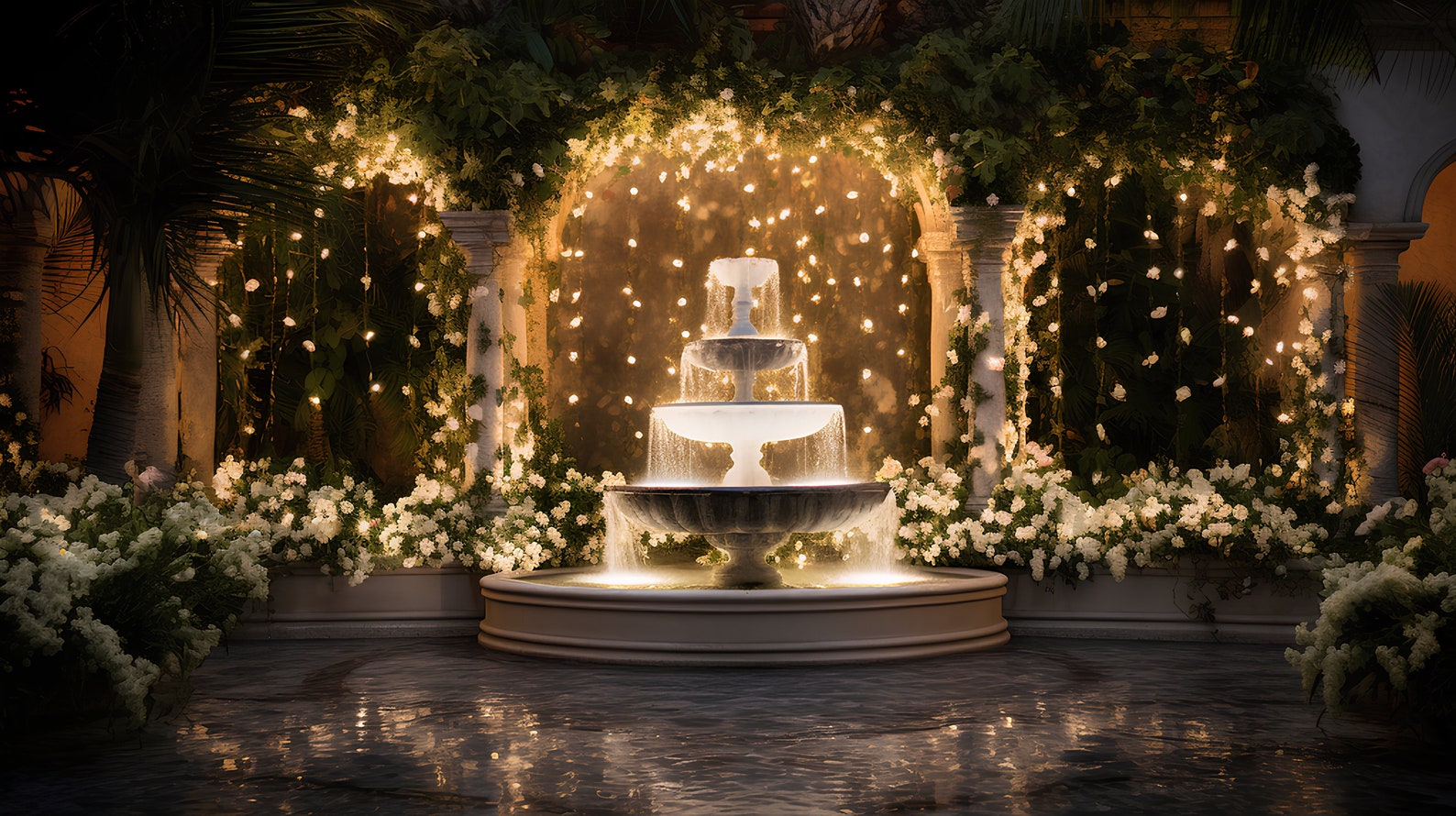 White and Gold Backdrops - Etsy