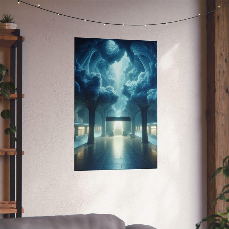 Surreal Subway, Dreamy Wall Art, Home Decor, Inspirational Artwork ...