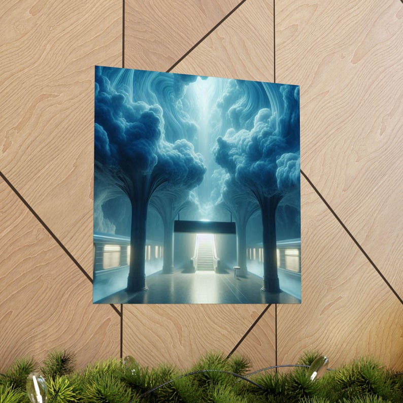 Surreal Subway, Dreamy Wall Art, Home Decor, Inspirational Artwork ...
