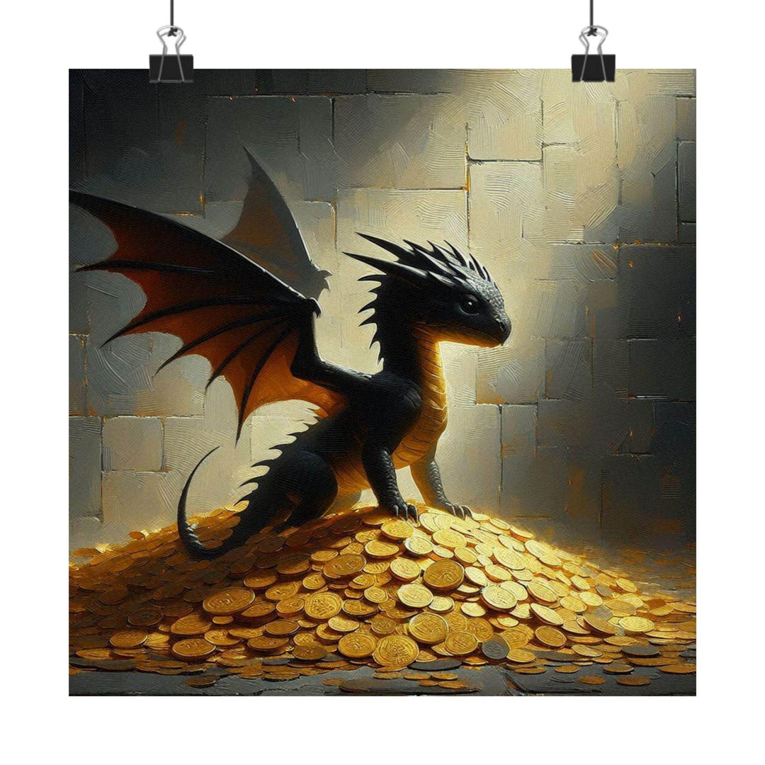 Fantasy Dragon Matte Vertical Posters, Wall Art for Home Decor, Gifts ...