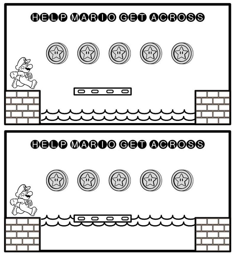 Super Mario Lava Behavior Chart Positive Reinforcement 2 Sizes 3 ...