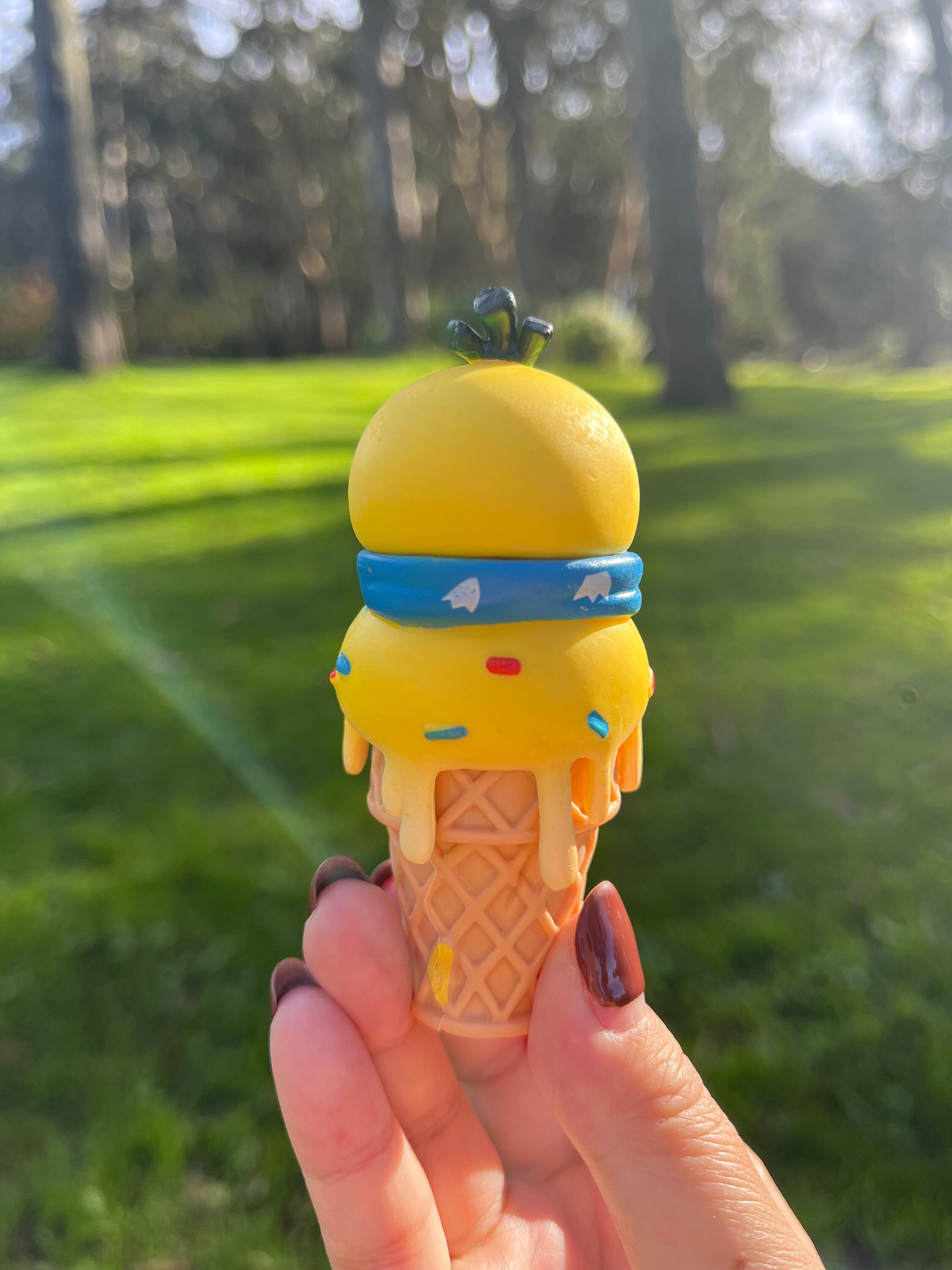 Brand New Pokémon Psyduck Kawaii Ice Cream Figure Status - Etsy