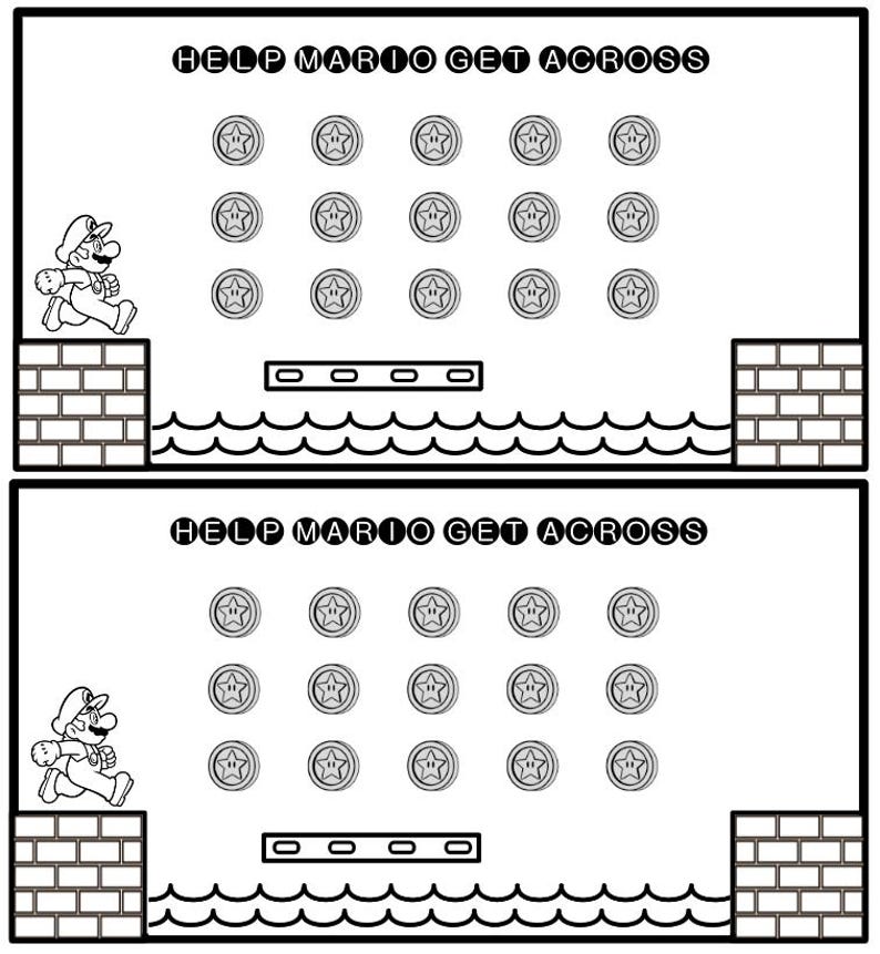 Super Mario Lava Behavior Chart - Positive Reinforcement - 2 Sizes - 3 ...