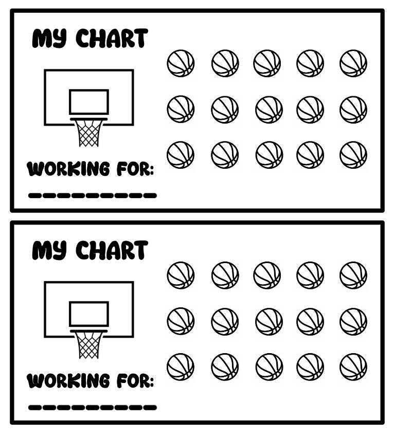 Sports Behavior Chart - Football, Basketball, Baseball - PBIS - 3 Sizes ...