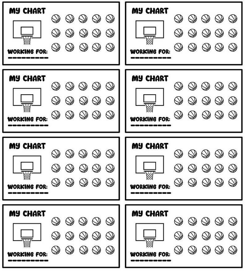 Sports Behavior Chart - Football, Basketball, Baseball - PBIS - 3 Sizes ...