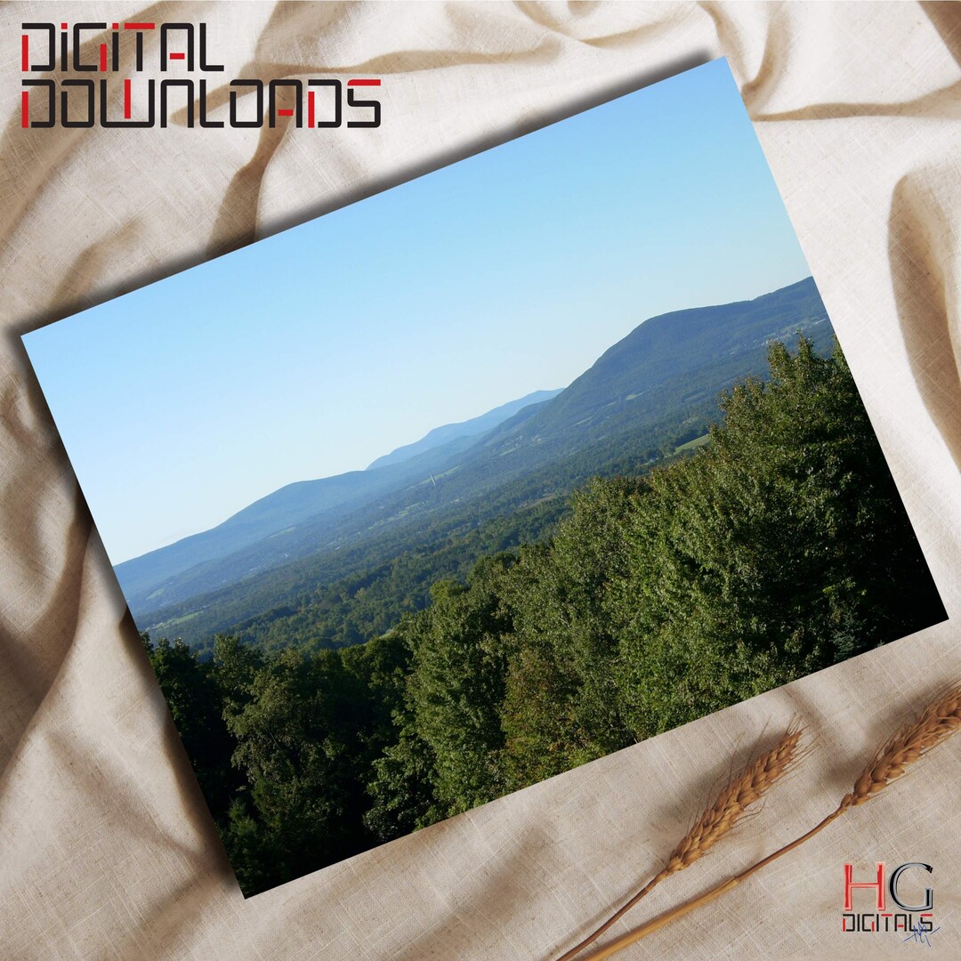 DIGITAL DOWNLOAD | Southern Vermont Series: Green Mountains of VT 10x8 ...