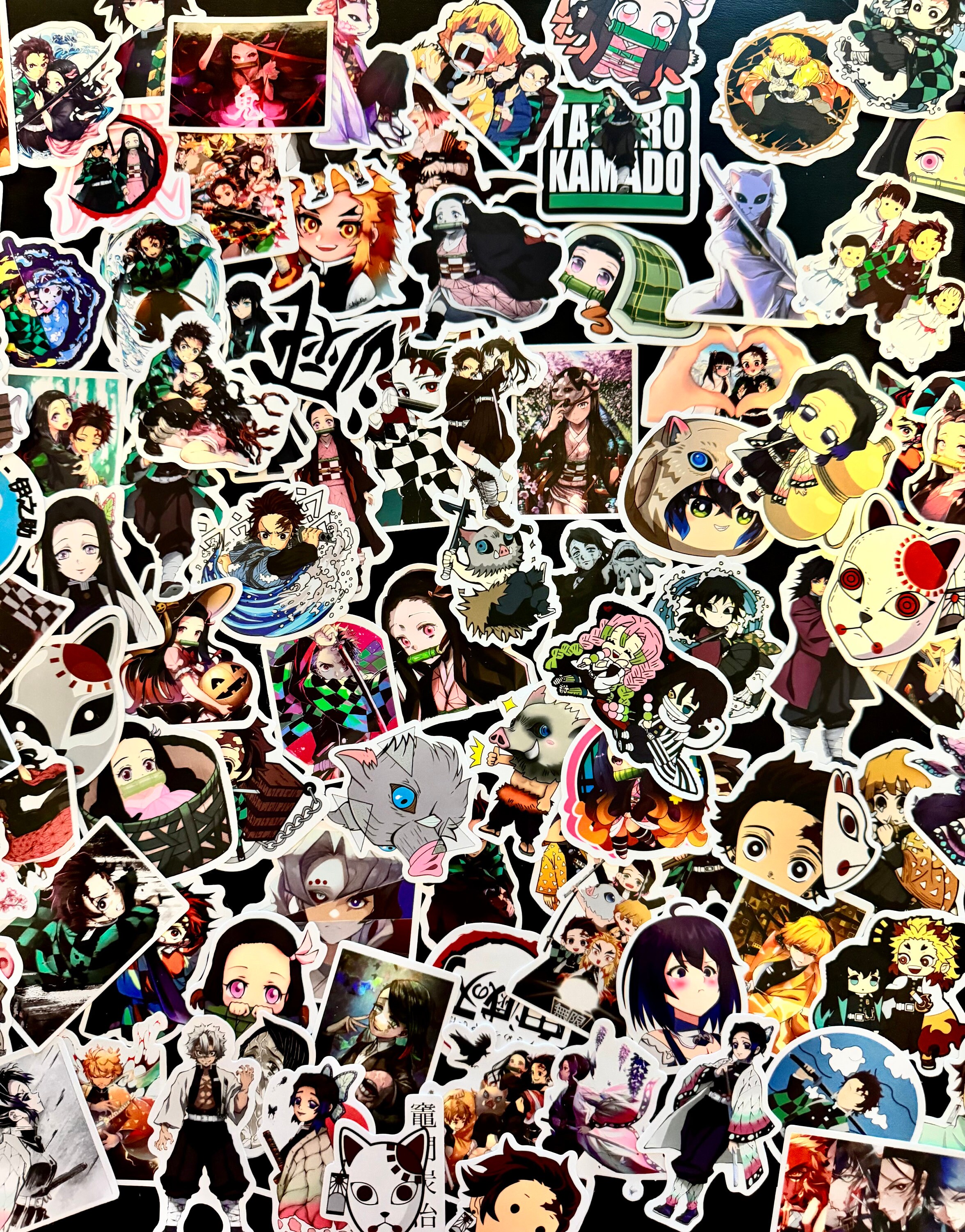 High Quality Demon Slayer Stickers water and Sun Proof, Vinyl Stickers ...