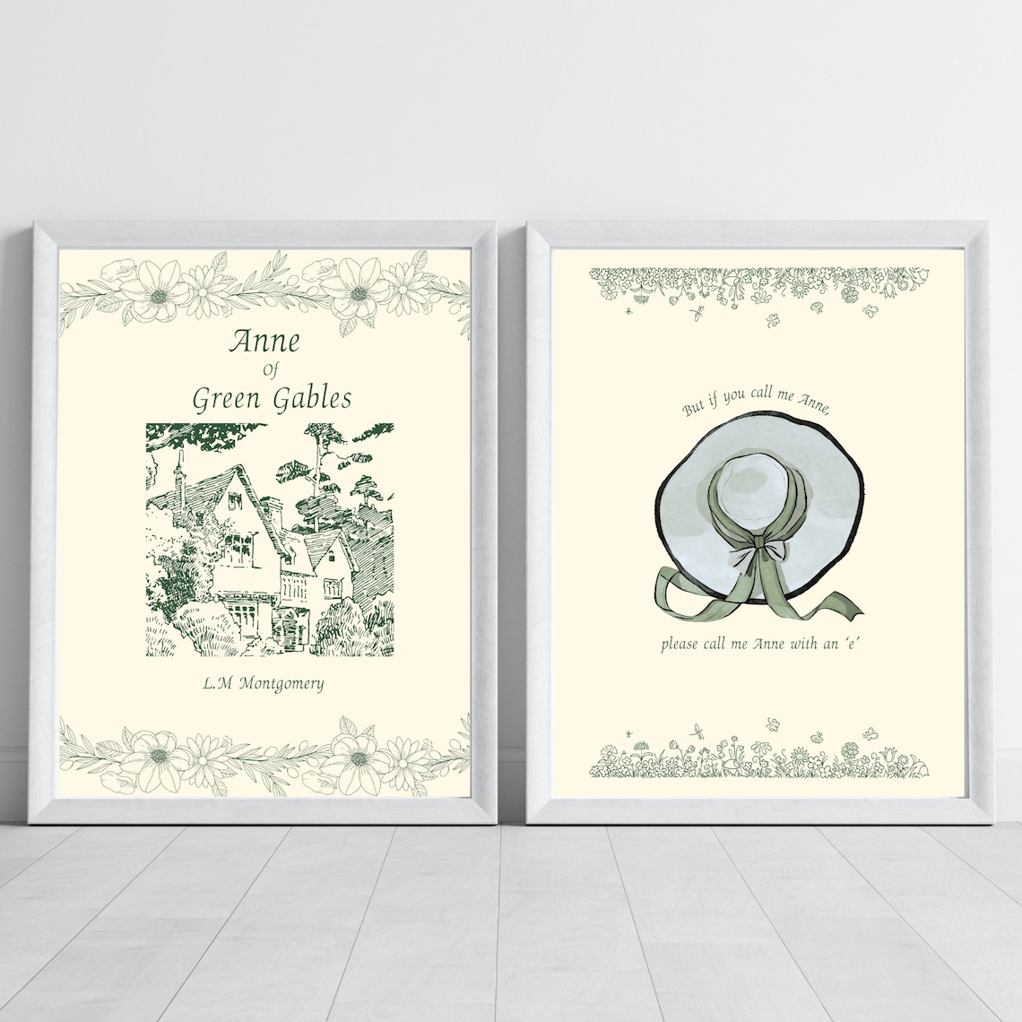 Anne With an E Printable Wall Art, Anne of Green Gables Wall Art ...