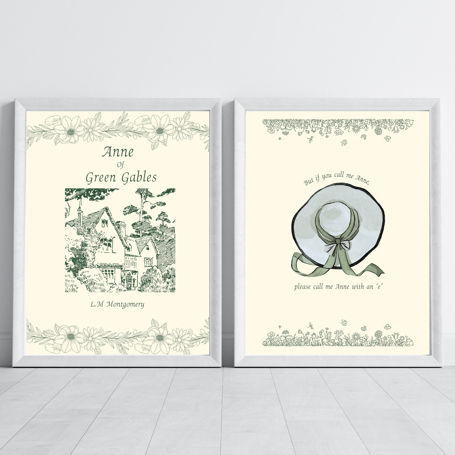 Anne With an E Printable Wall Art, Anne of Green Gables Wall Art ...