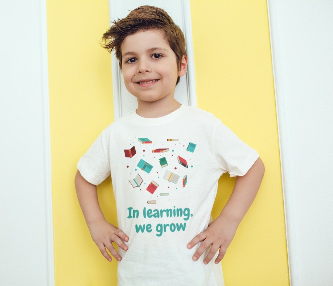 In Learning We Grow PNG SVG PDF, Back to School Shirt Png Svg Pdf, 1st ...