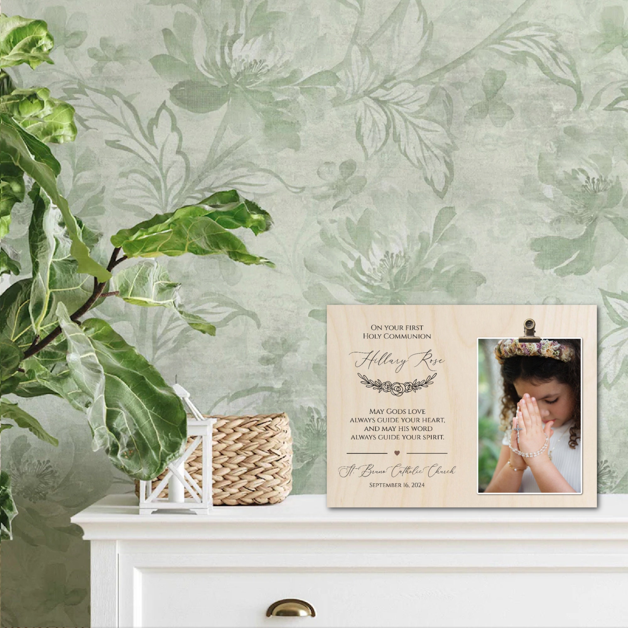 Personalized First Communion Gift for Girls, First Holy Communion ...