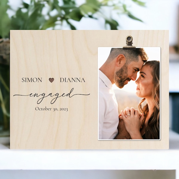 Engagement Frame - Etsy