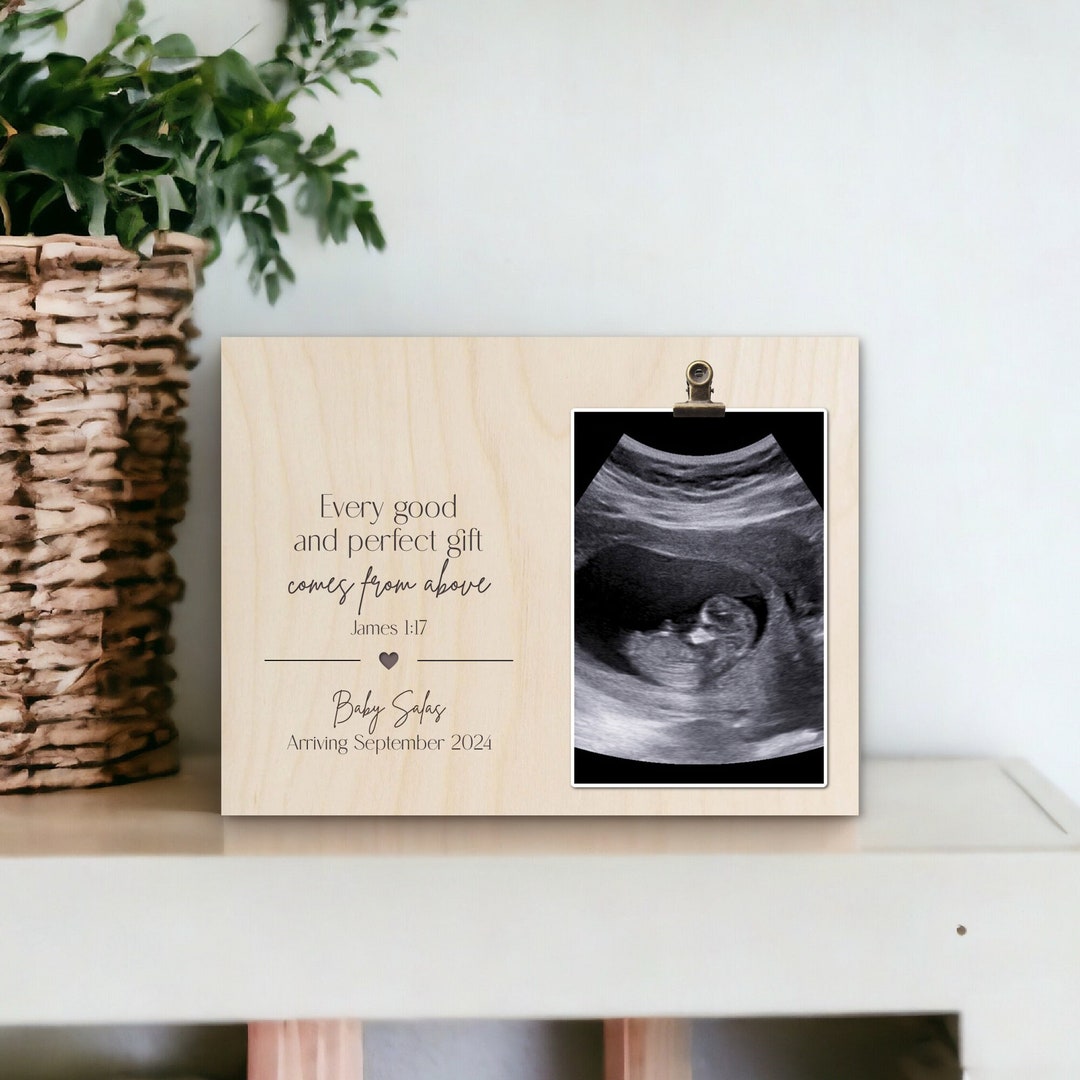 Pregnancy Announcement, Every Good and Perfect Gift Comes From Above ...