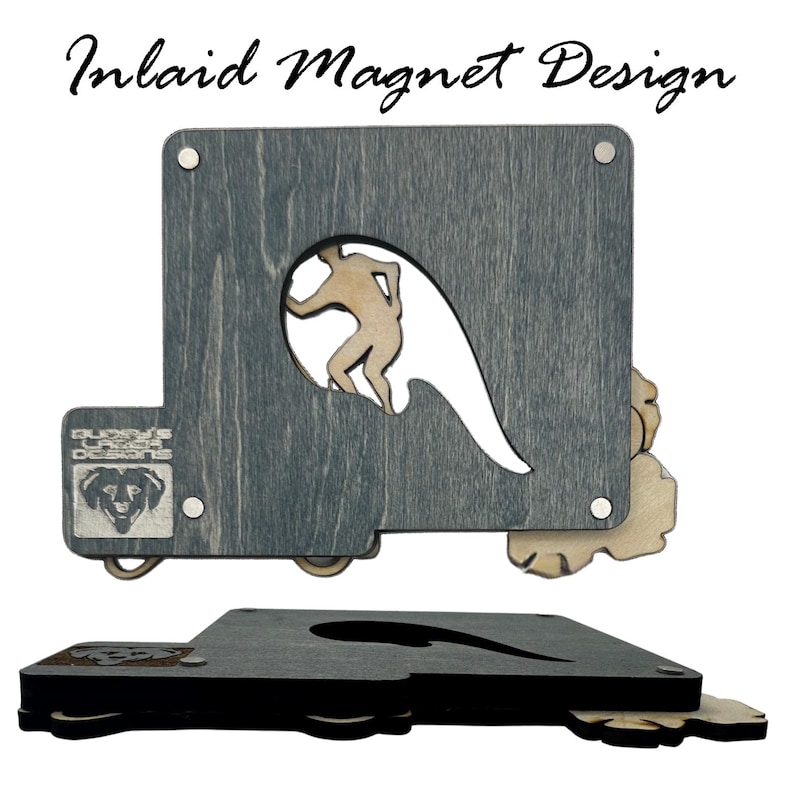 North Shore Oahu Hawaii Wooden Magnet - Surf-inspired Design - Haliewa ...