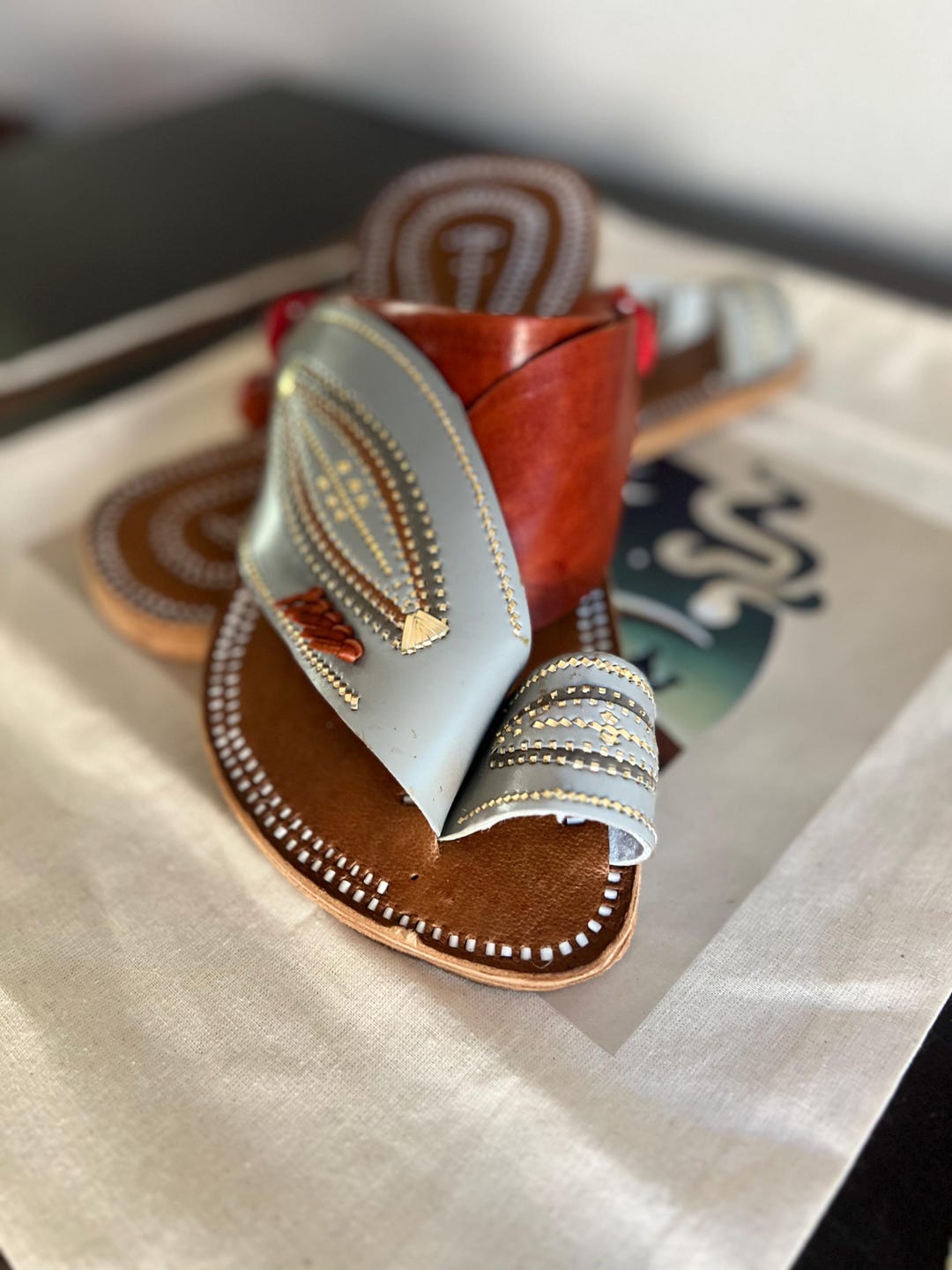 Valentine's Gift for Him Handmade Leather Sandals Gift for Husband Gift ...