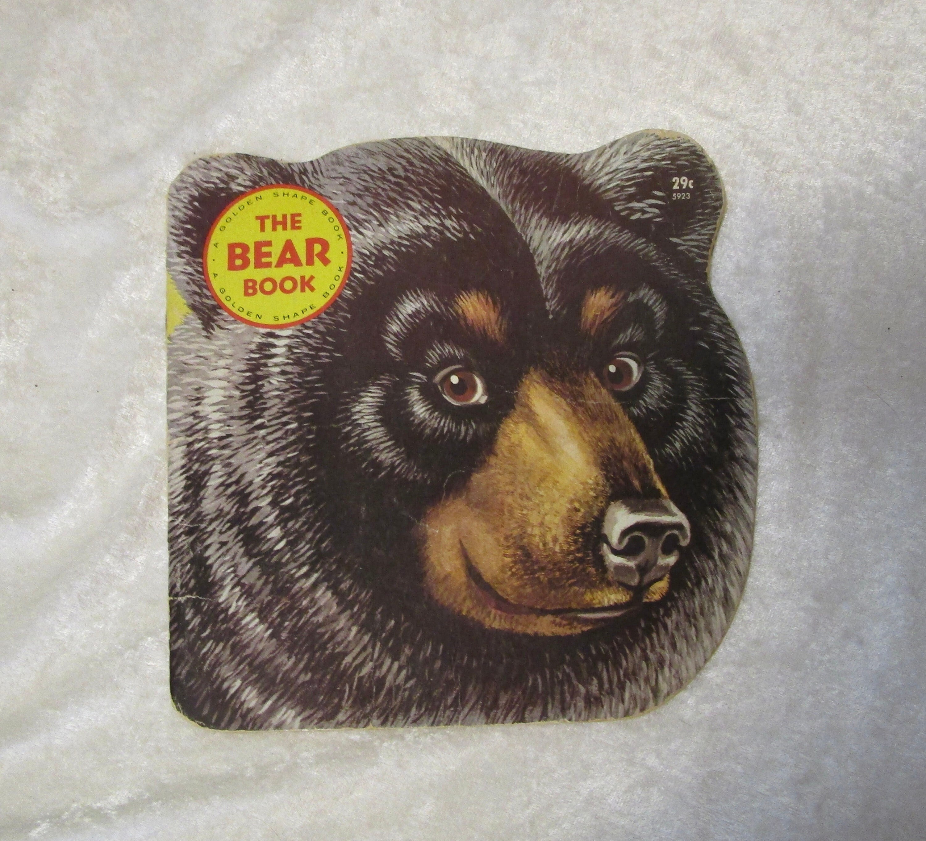 The Bear Book" by Jan Pfloog A Golden Shape Book - Etsy