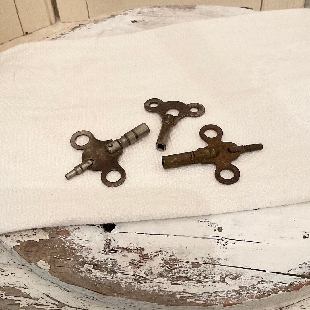 Antique Clock Keys - Etsy
