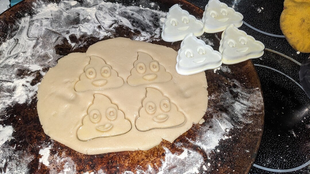 4 Poop Emoji Cookie Cutter Digital File - Etsy