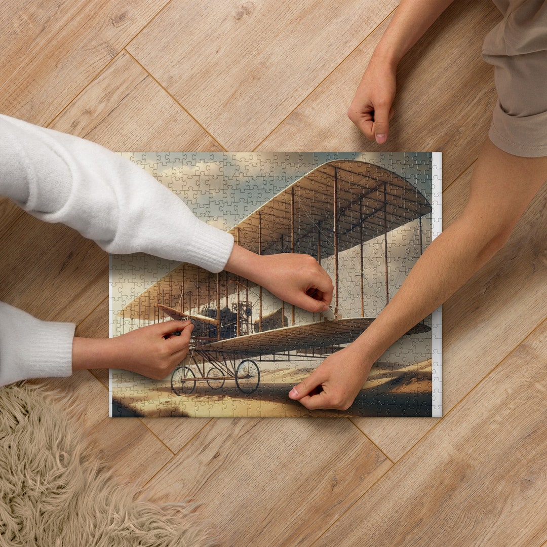 1903 Wright Flyer Puzzle - Historical Aviation Jigsaw - Etsy