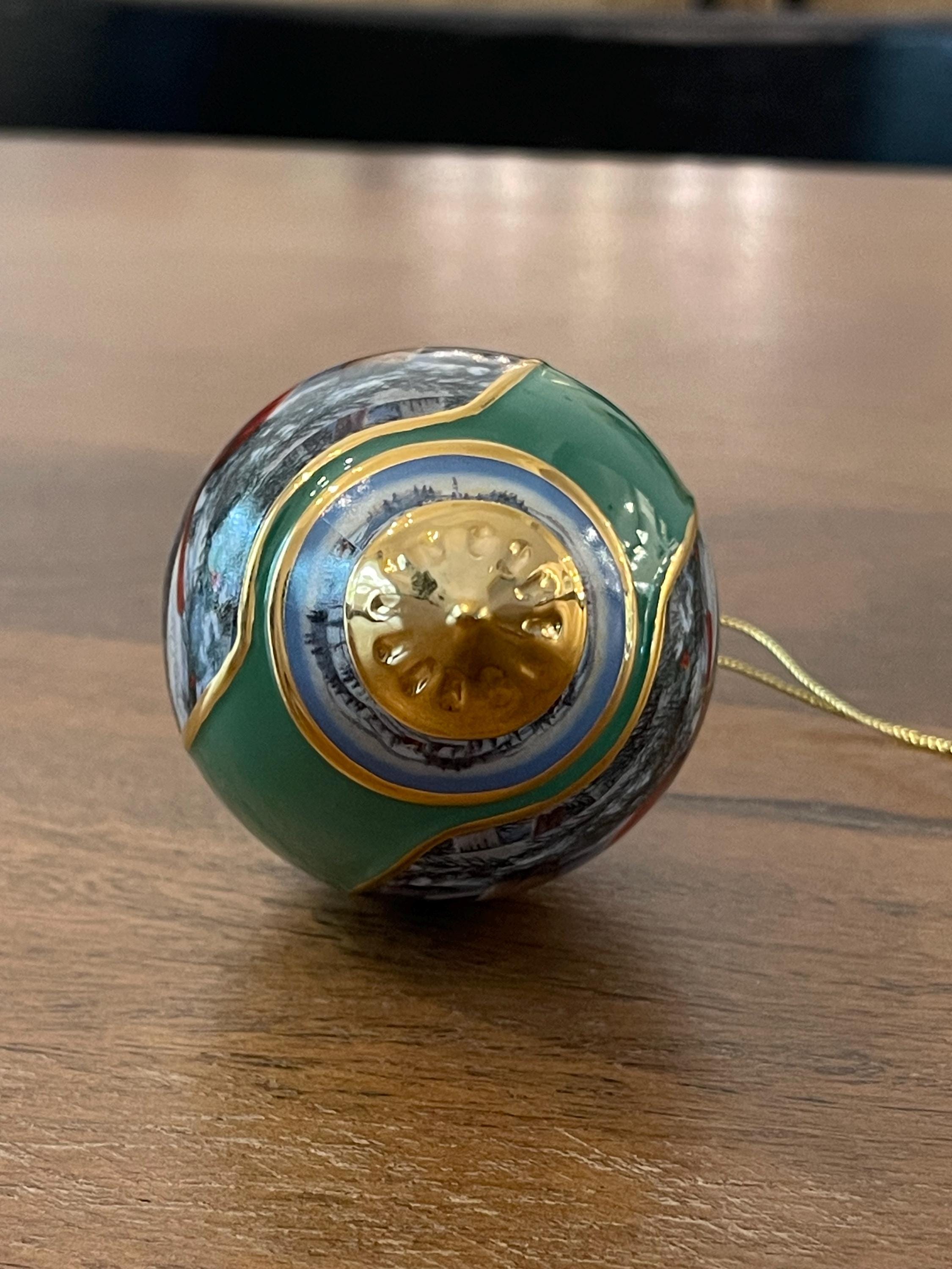 Bradford Editions Porcelain Cardinal Ornament | #68261 Evening at ...