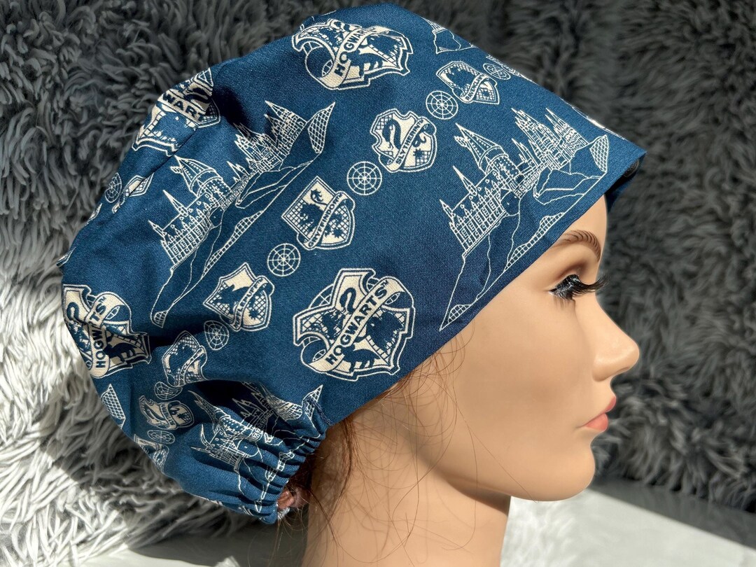 Harry Potter Fantasy Hogwarts Surgical Hat Cap Operating Room - Etsy