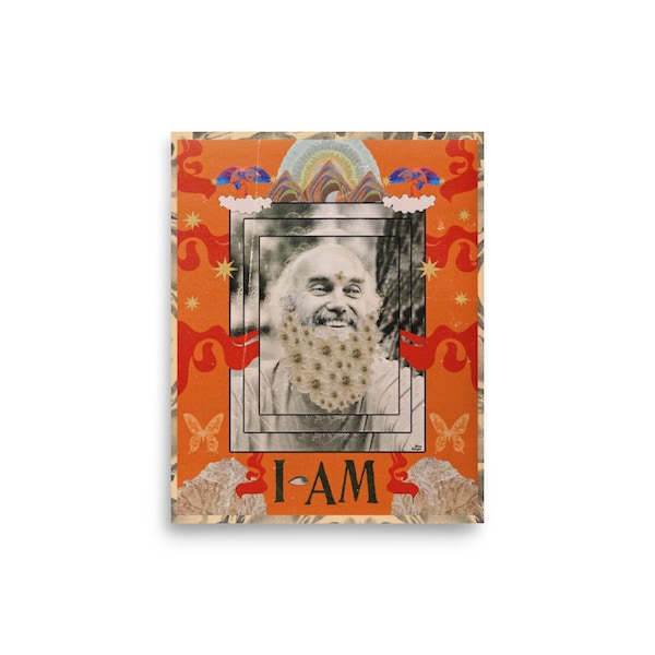 Ram Dass Poster - Etsy