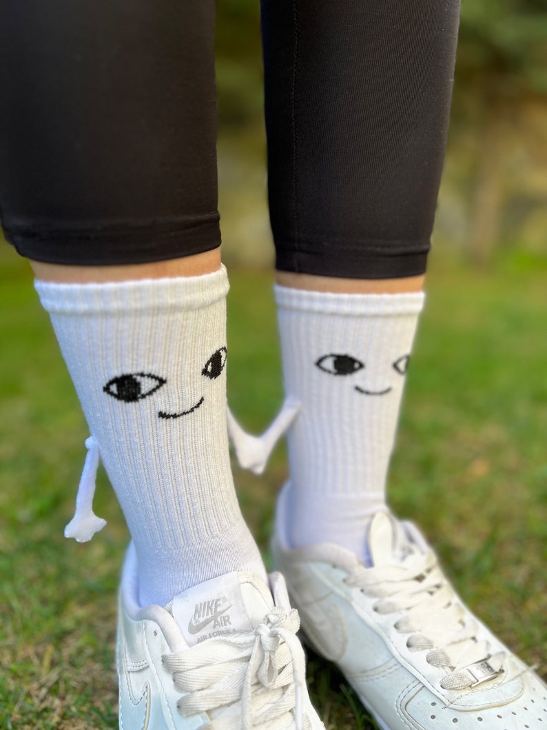Magnetic Holding Hands Socks - Etsy