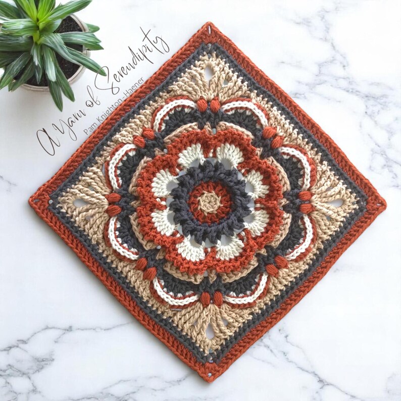 Crochet Pattern - Fancy Nancy Square - Etsy