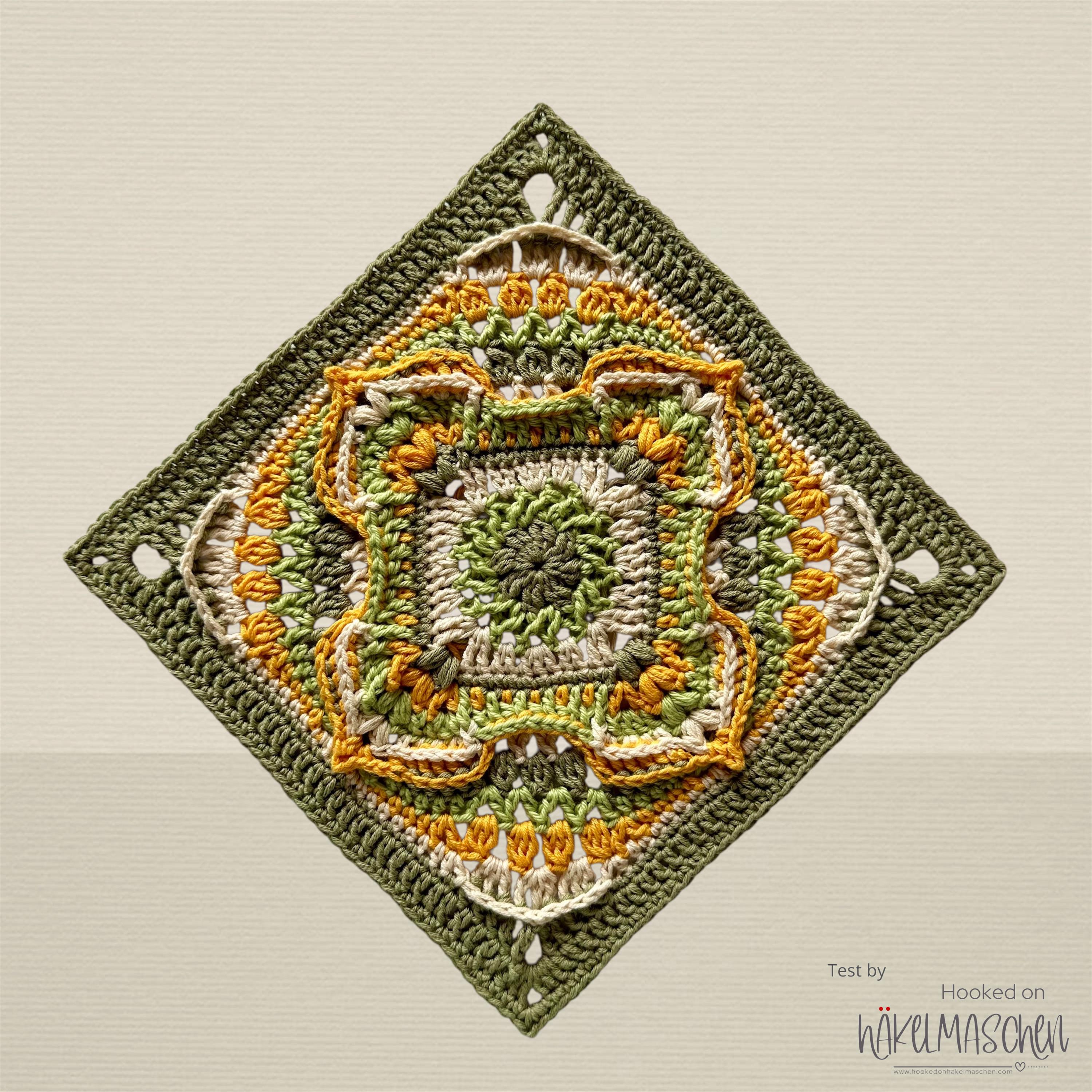 Crochet Pattern - Em Cabal Square - Etsy