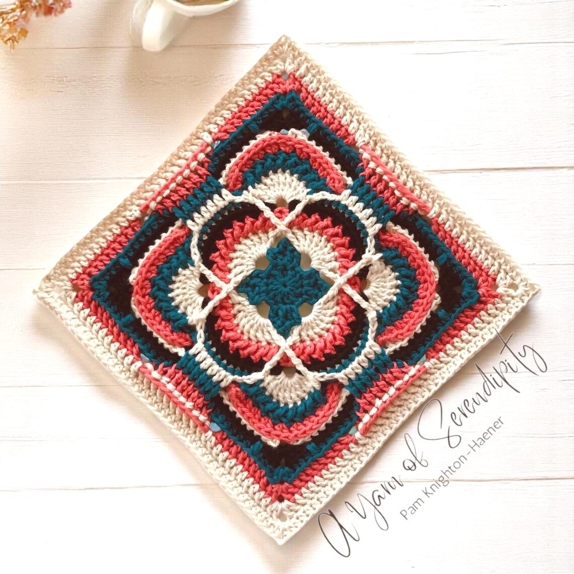 Crochet Pattern - Jalen Miles Square - Etsy