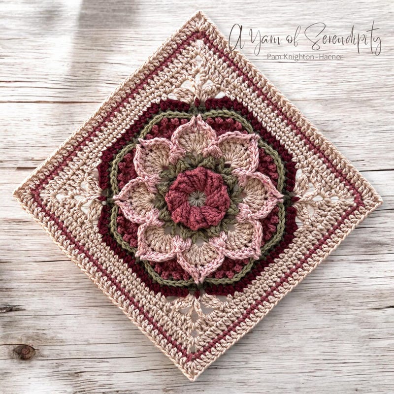 Patterned Square Tile - Etsy UK