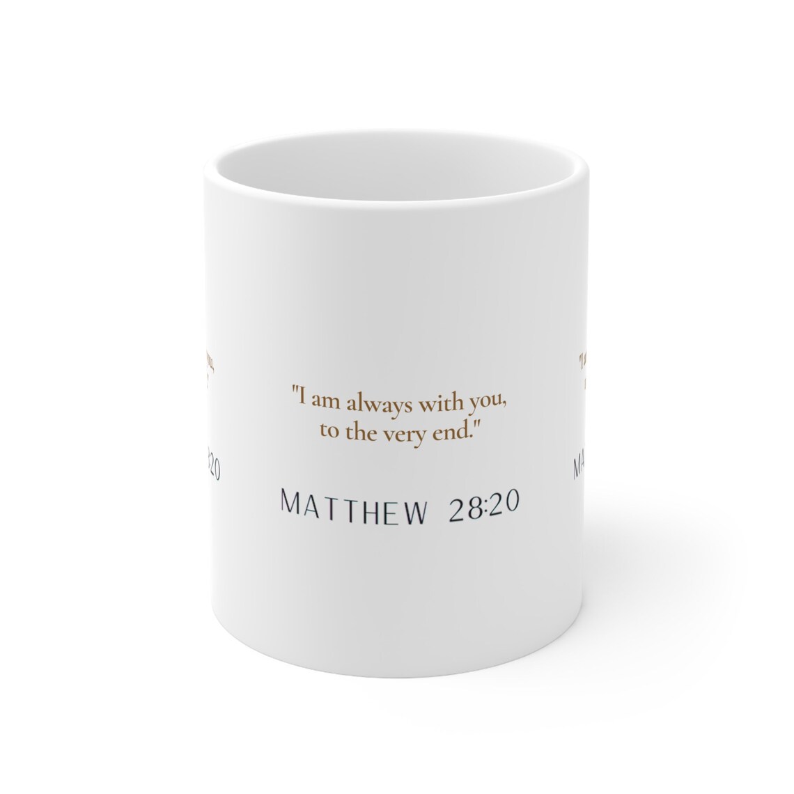 Valentine's Day Gift Love Quotes Matthew 28:20 Scripture Bible Verse 11 ...