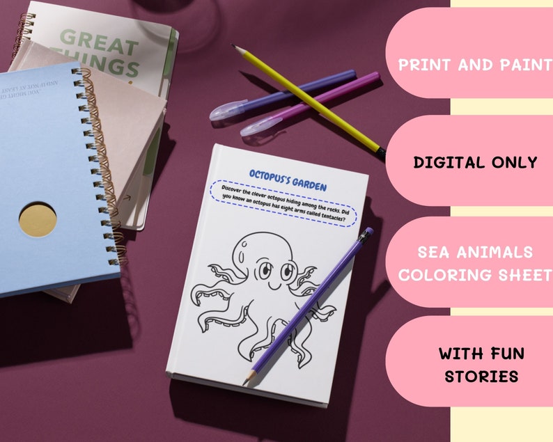 Easy Printable Coloring Pages for Kids Toddlers Kindergarten Preschool ...