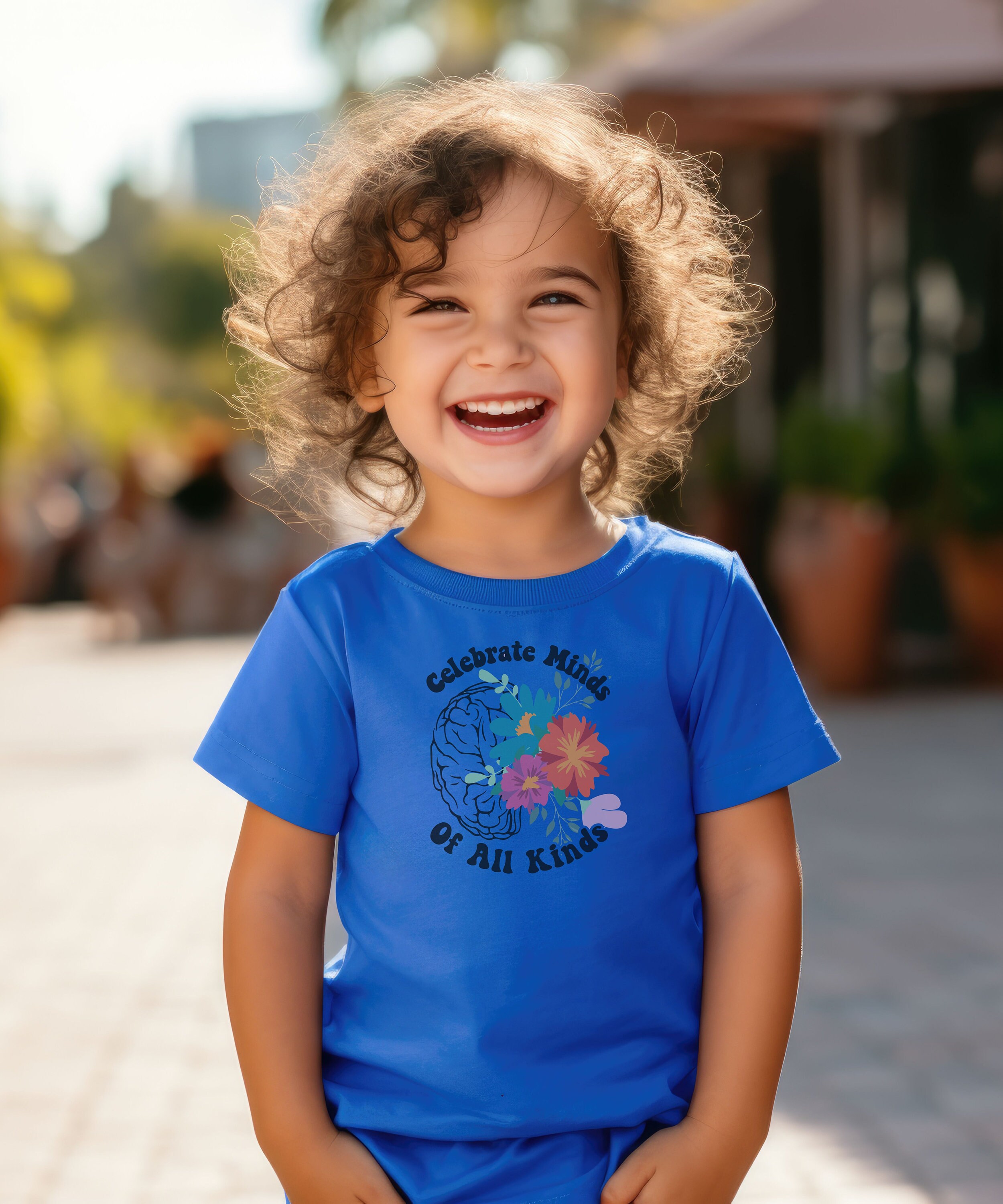 Kids Celebrate Minds of All Kinds Autism Awareness Cotton Tee, Autism ...