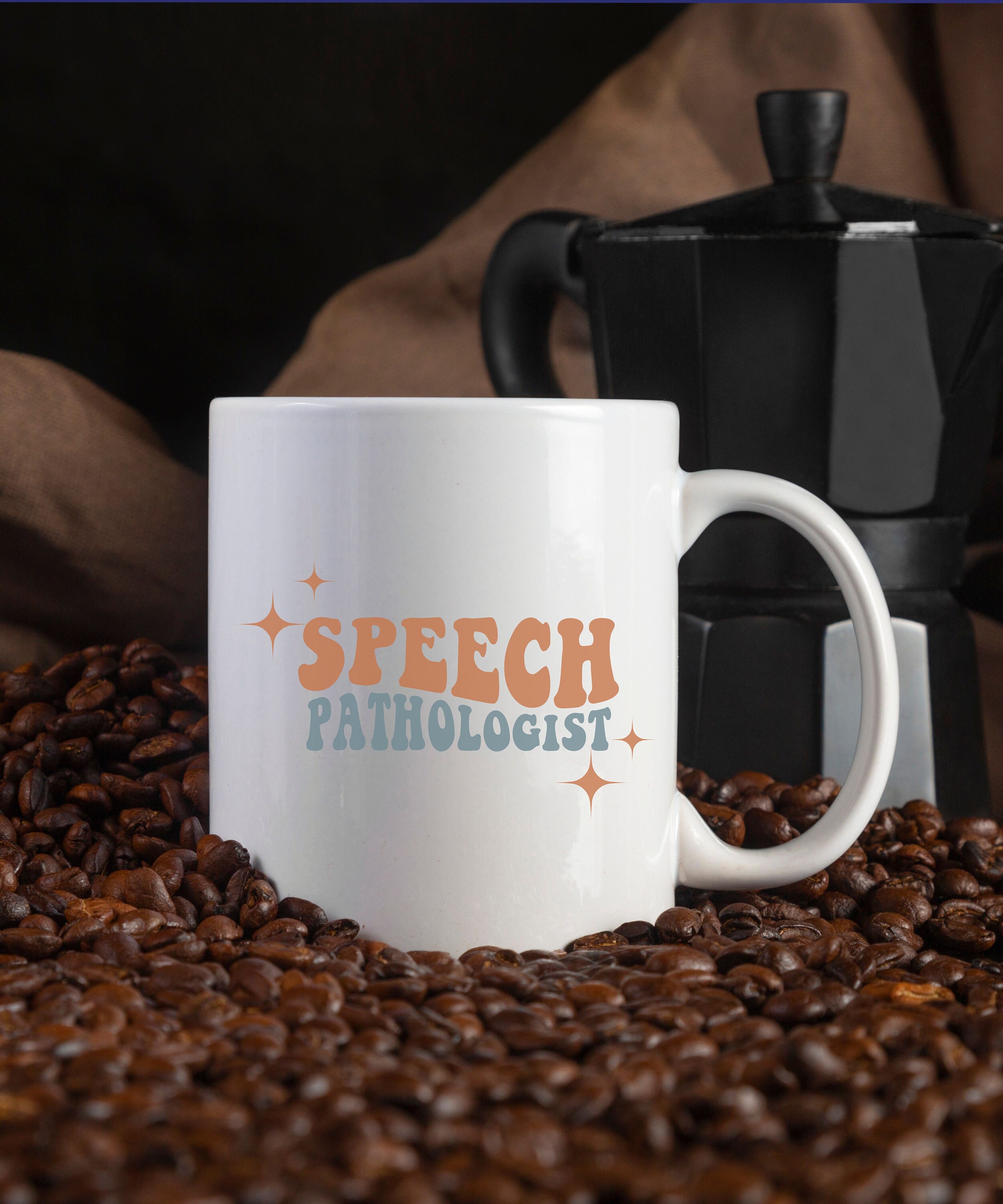 Speech Language Pathologist Ceramic Mug, 11oz, SLP Coffee Cup, Speech ...