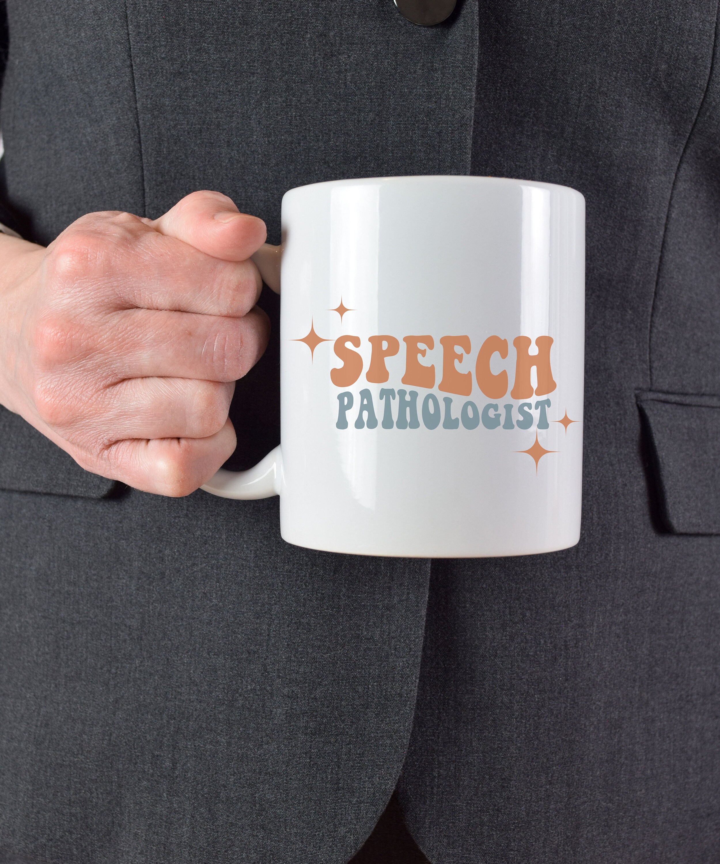 Speech Language Pathologist Ceramic Mug, 11oz, SLP Coffee Cup, Speech ...